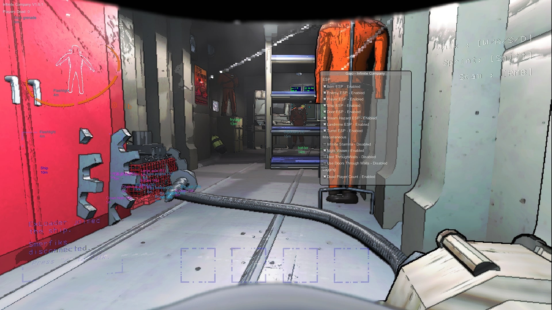 Cheats for Lethal Company